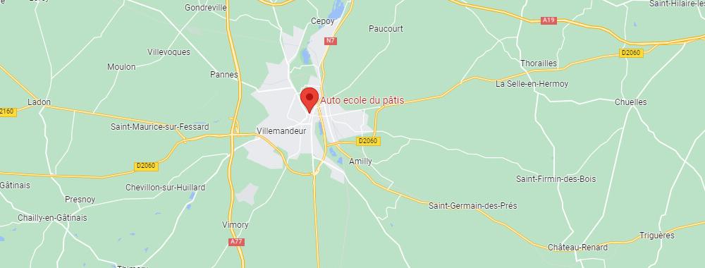 Conduite accompagnée Montargis, Permis, Amilly, Villemandeur